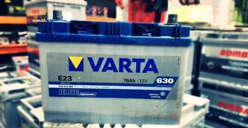 Аккумулятор бу varta E23 asia 70 80D26L