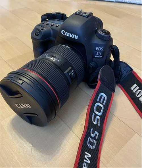 Canon EOS 5D Mark IV + 24-70 mm линза + 50mm линза