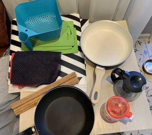 Кухонная посуда пакетом