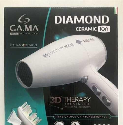 Фен Ga.ma Diamond Ceramic Ion 3D новый
