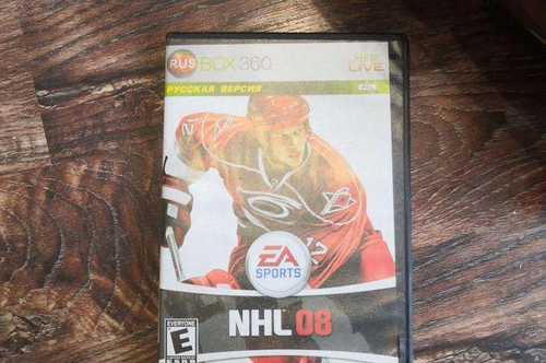 NHL 08 на Xbox 360 Русская версия