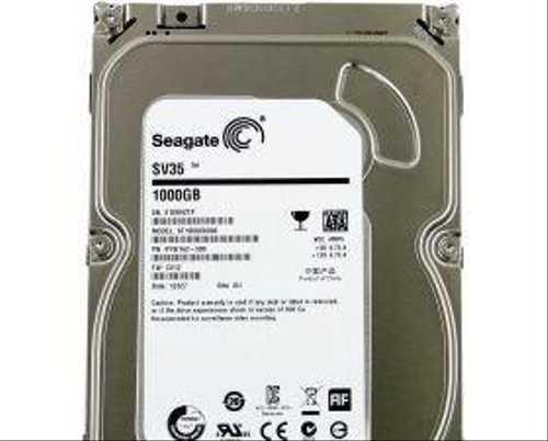 HDD 1TB (seagate SV35) быстрый, 200 MB/sec