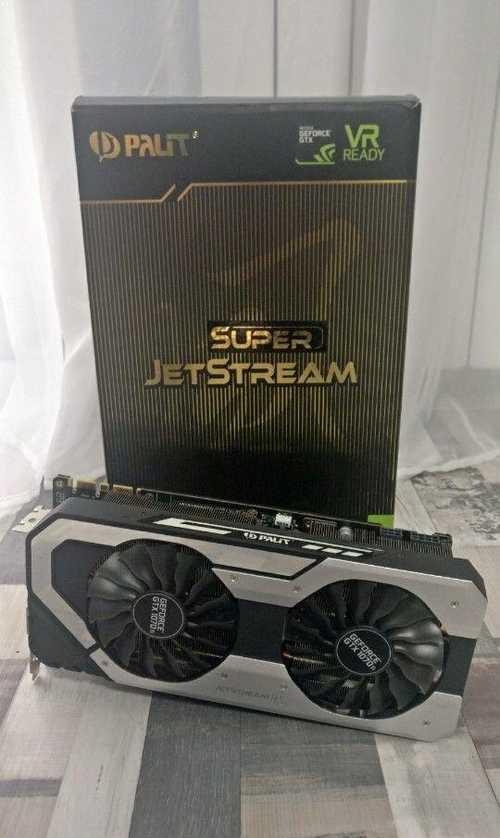 Видеокарта palit geforce gtx 1070 ti superjetstrea