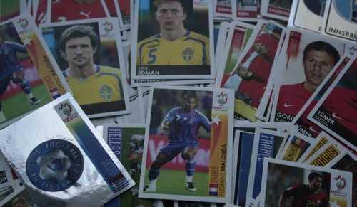 Наклейки Panini Euro 2008