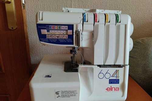 Оверлок Elna 664 pro новый