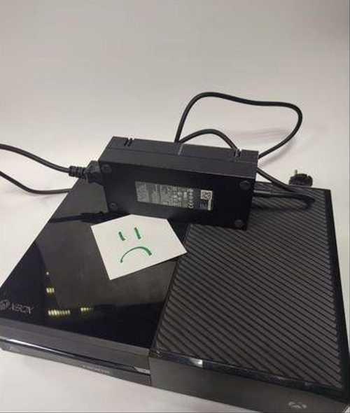 Xbox one + блок питания (под ремонт)