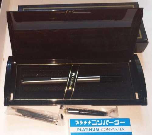 Перьевая ручка винтаж Platinum Japan перо золотое