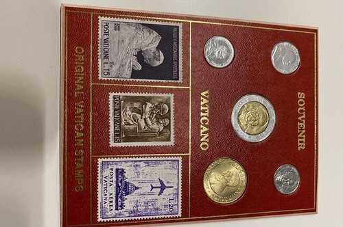 Коллекционный набор монет Ватикан