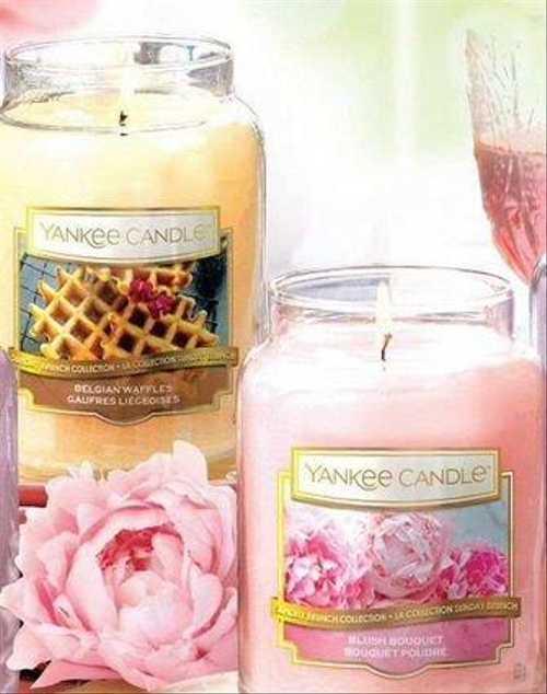 Свеча большая Yankee candle, Blush Bouquet