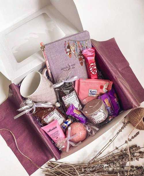 Подарочный бокс для девушки «Lavender»
