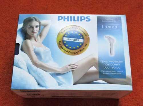 Philips Lumea коробка и документы к фотоэпилятору