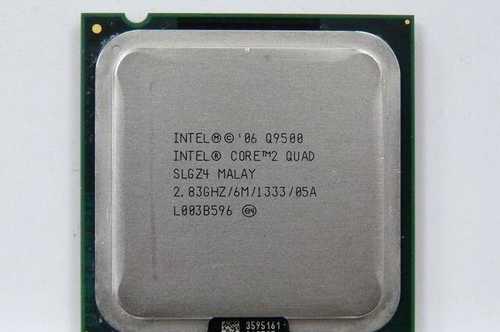 Процессор s775 Intel Core 2 Quad Q9500 (4x2833MHz)