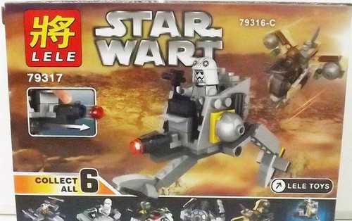 Lego Лего star wars шагоход AT