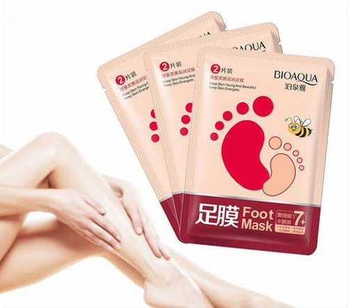 Маска для ног bioaqua Foot Mask, 35 гр