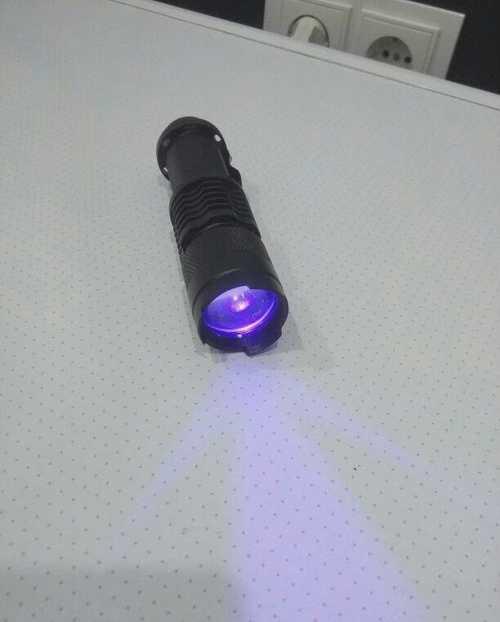 Ультрафиолетовый UV фонарик