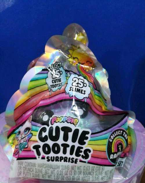 Слайм сюрприз Poopsie Cuties Tooties