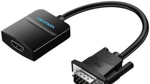 Переходник VGA - hdmi, звук и питание