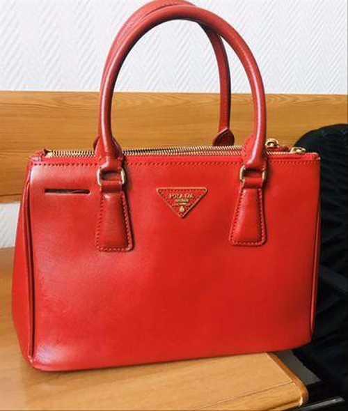 Сумка Prada saffiano кожа Италия