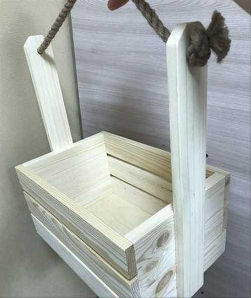 Подарочный ящик деревянный