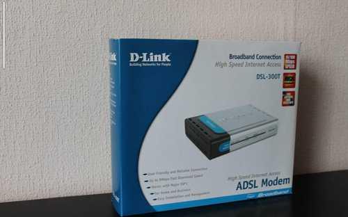 Модем D Link DSL - 300T