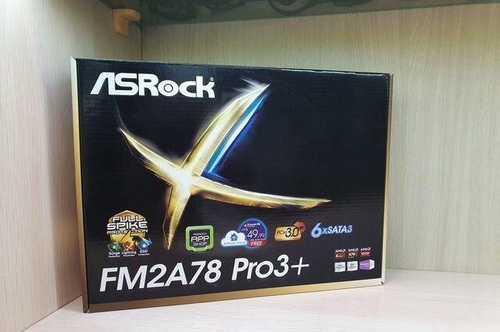 Новая материнская плата Asrock FM2A78 Pro3+