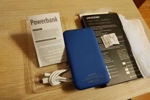 Внешний аккумулятор Uniscend 5000 mAh