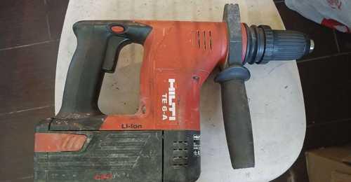 Аккумуляторный перфоратор Перфоратор Hilti TE 6-A