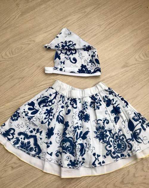 Юбка и косынка Stillini, на 5-6 лет