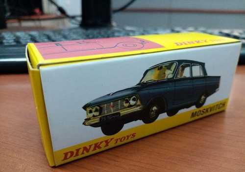 Москвич 408 dinky atlas 1/43