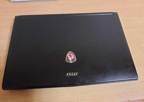 Игровой MSi GP72 7QF core i7-7700HQ 2.8, озу-16, G