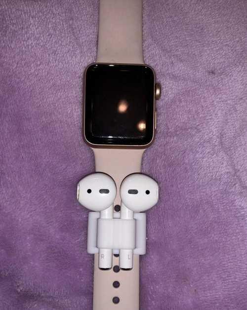 Держатель AirPods на AppleWatch
