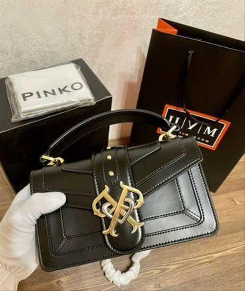 Сумка Pinko Mini Double p bag icon с NFC