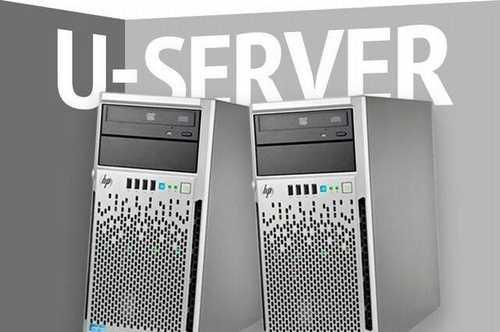 Сервер HP ML310e Gen8 4LFF E3-1270v3 16Gb 2x460W