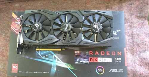 Asus ROG strix-RX480-O8G-gaming 8GB