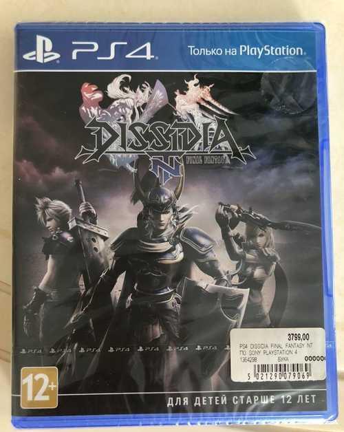 Игра PS4 Dissidia Final Fantasy NT Новая