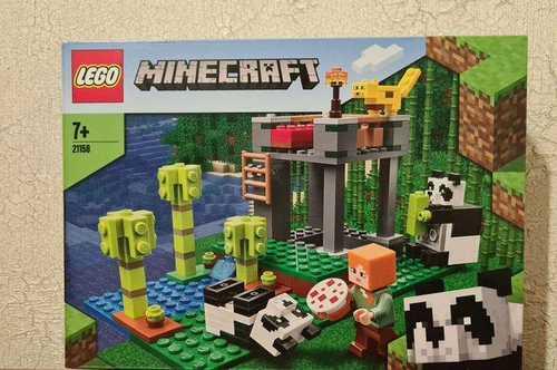 Lego Minecraft 21158 питомник панд