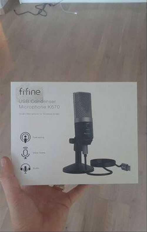Студийный микрофон Fifine k670