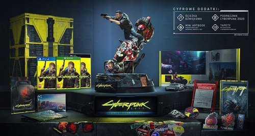 Cyberpunk 2077 PS4 Коллекционное Издание