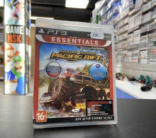 Игра MotorStorm Pacific Rift для PlayStation 3 Б/У