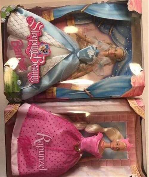 Barbie Rapunzel и Sleeping beauty nrfb