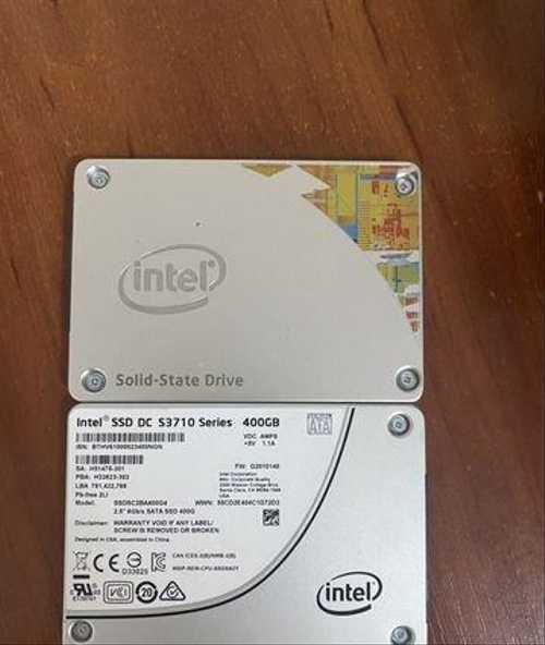 SSD Intel 2 шт под ремонт