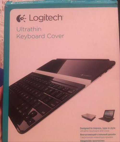 Клавиатура-чехол Logitech ultrathin keyboard cover