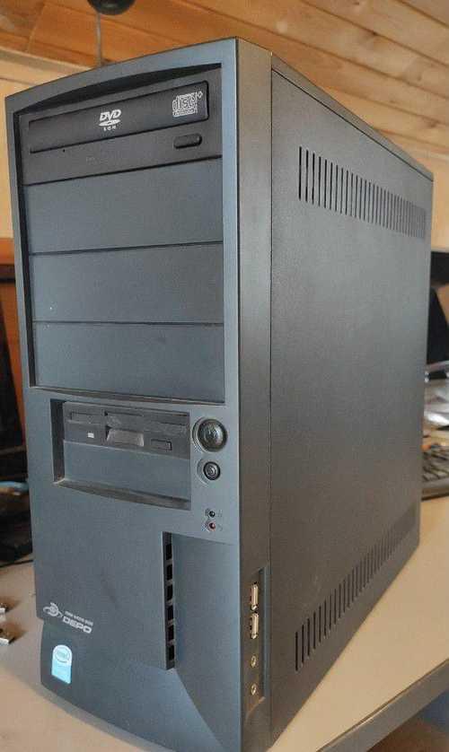 Компьютер Celeron D, 1.5Gb RAM, 80Gb HDD, Win7