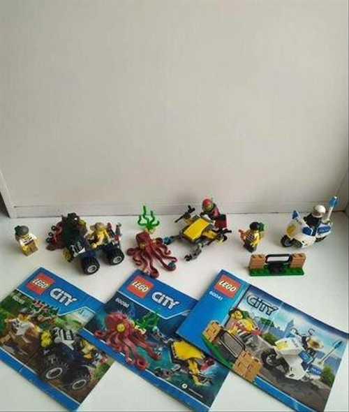 Маленькие Lego City 60041 60065