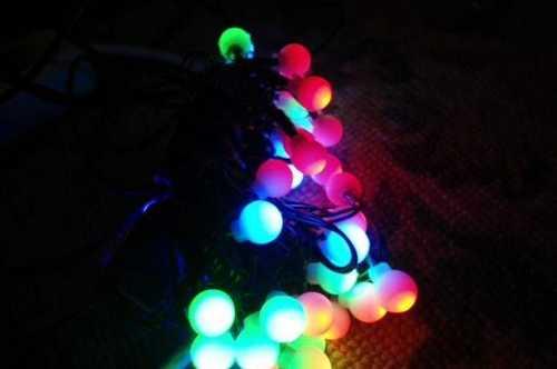 Электрогирлянда LED ball light (40 лампочек)