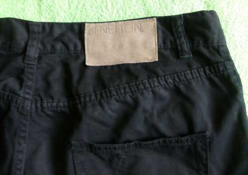 Джинсы черные Benetton р.35