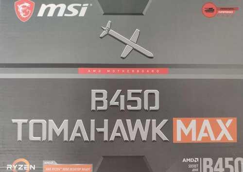 MSI B450 tomahawk MAX