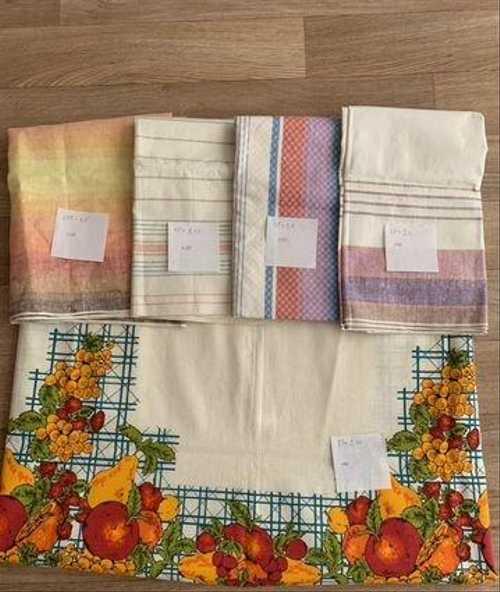 Ткани хб СССР на постельное белье, полотенца