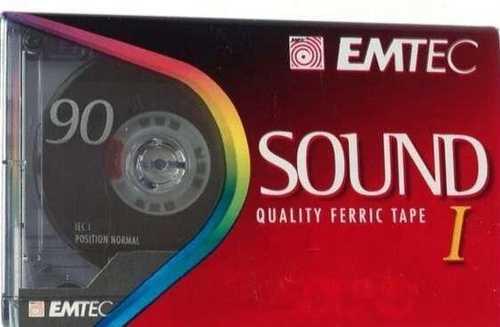 Аудиокассеты sound emtec 90 новые