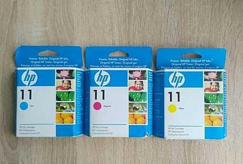 Картриджи оригинальные HP C4836AE, C4837AE, C4838A
